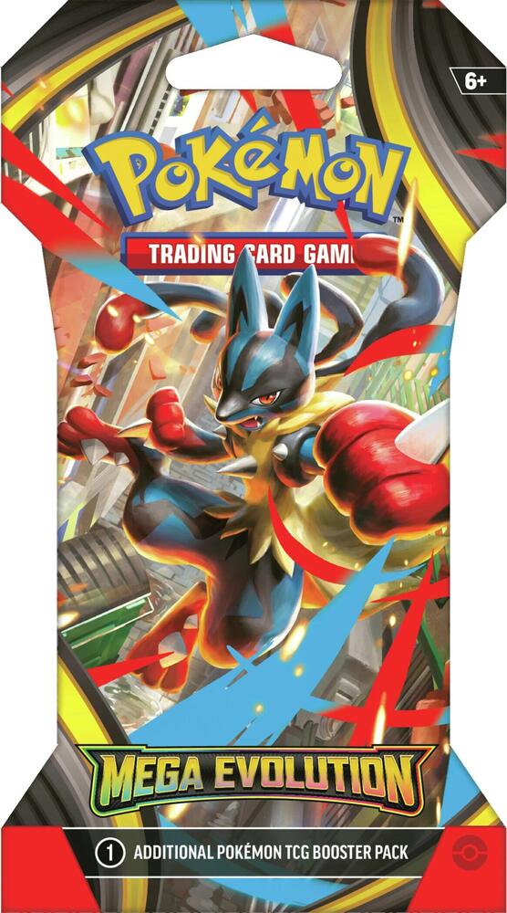Mega Evolution Sleeved Booster Pack Pokemon Minmaxgames