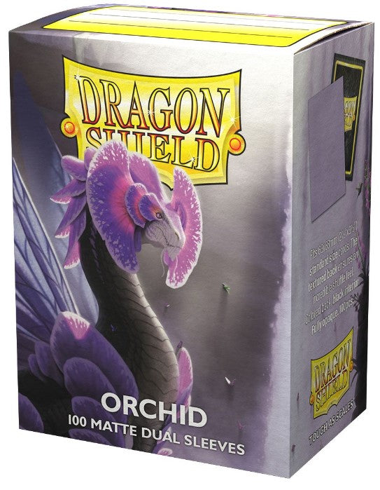 Orchid - Dual Matte Card Sleeves (Dragon Shield) – MinMaxGames