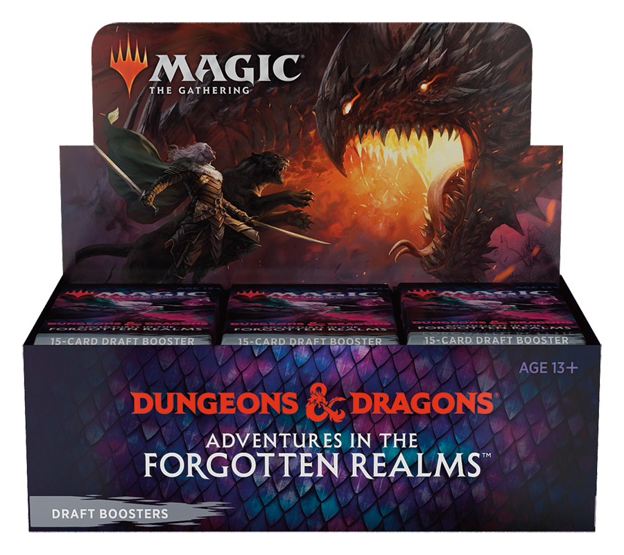 Draft Booster Box - Adventures in the Forgotten Realms (Magic: The Gat ...